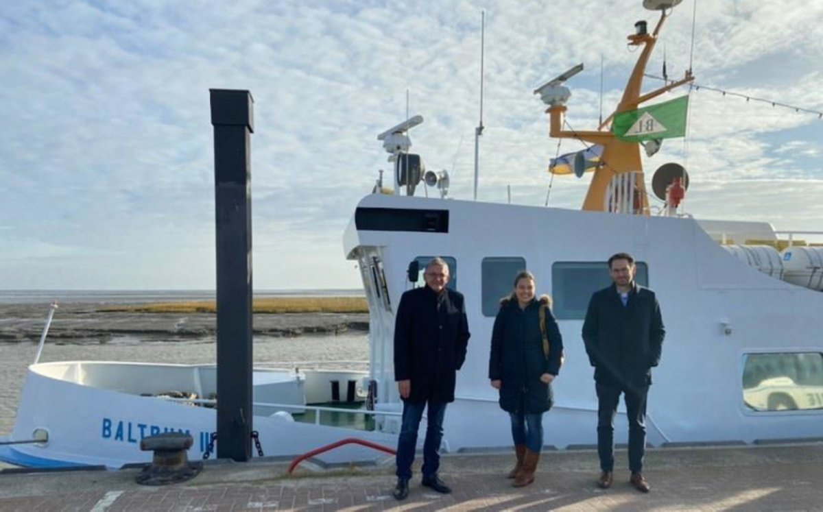 Besuch bei der Baltrum-Linie :: Baltrum-Online.de